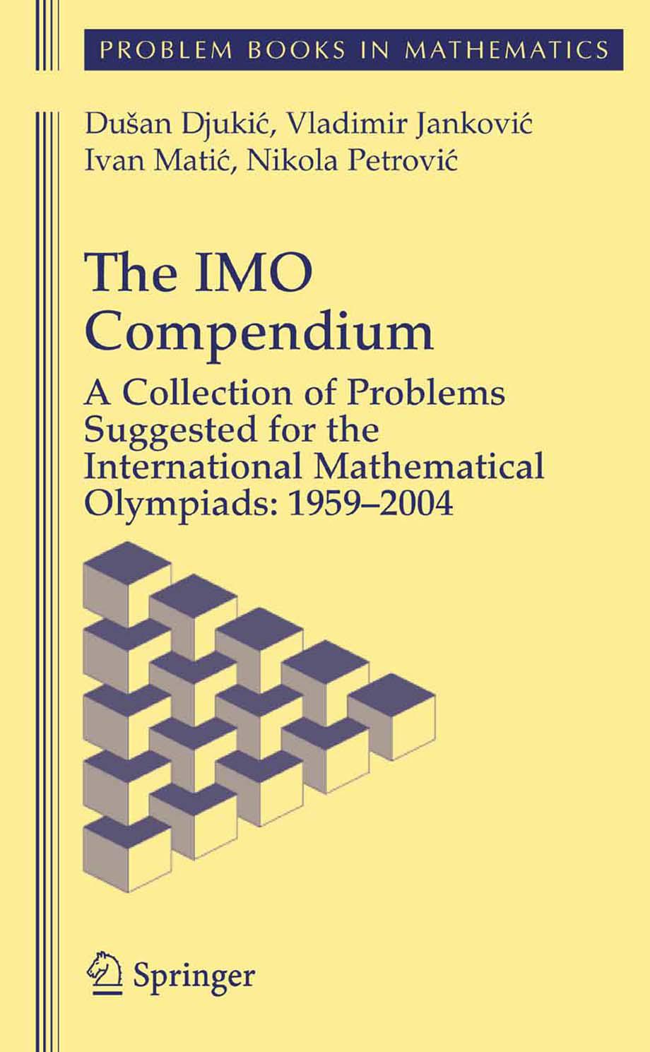 Grupo de Estudio G8: The IMO Compendium - Problemas de las IMO desde ...