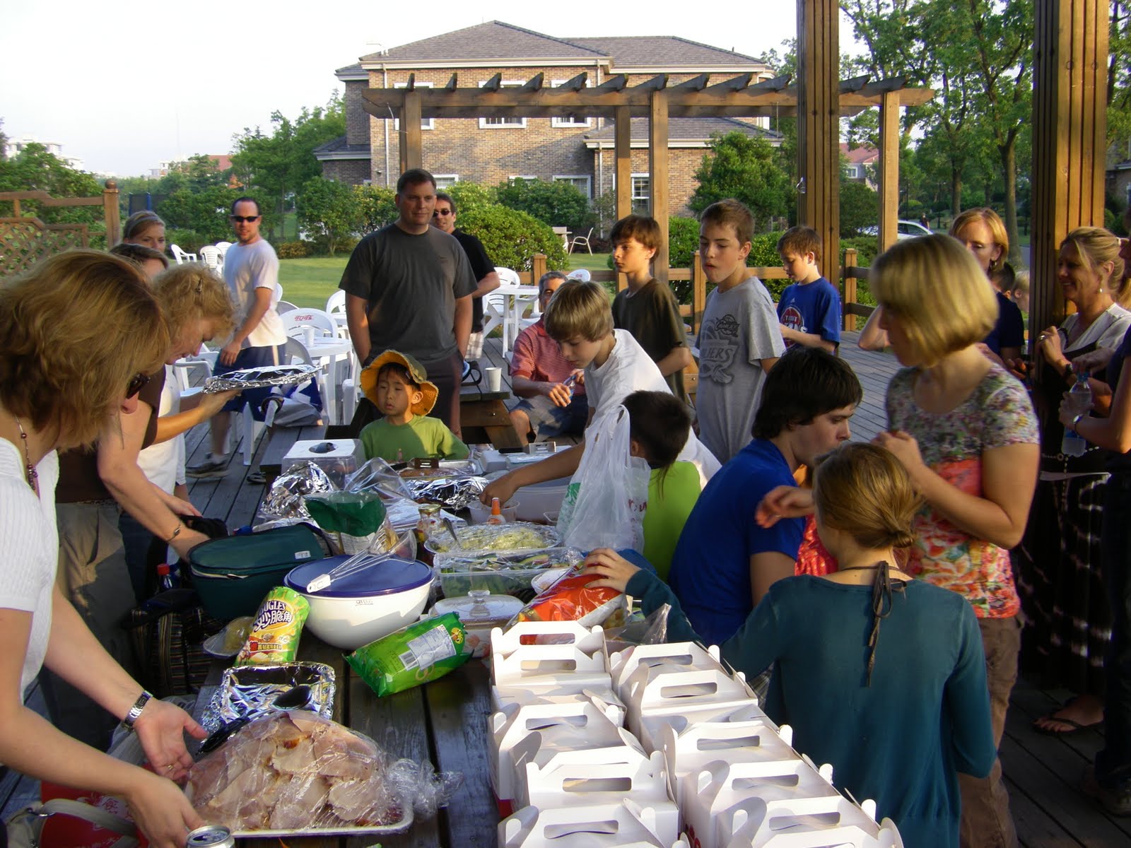 Allen China adventures: "Small" Group Picnic