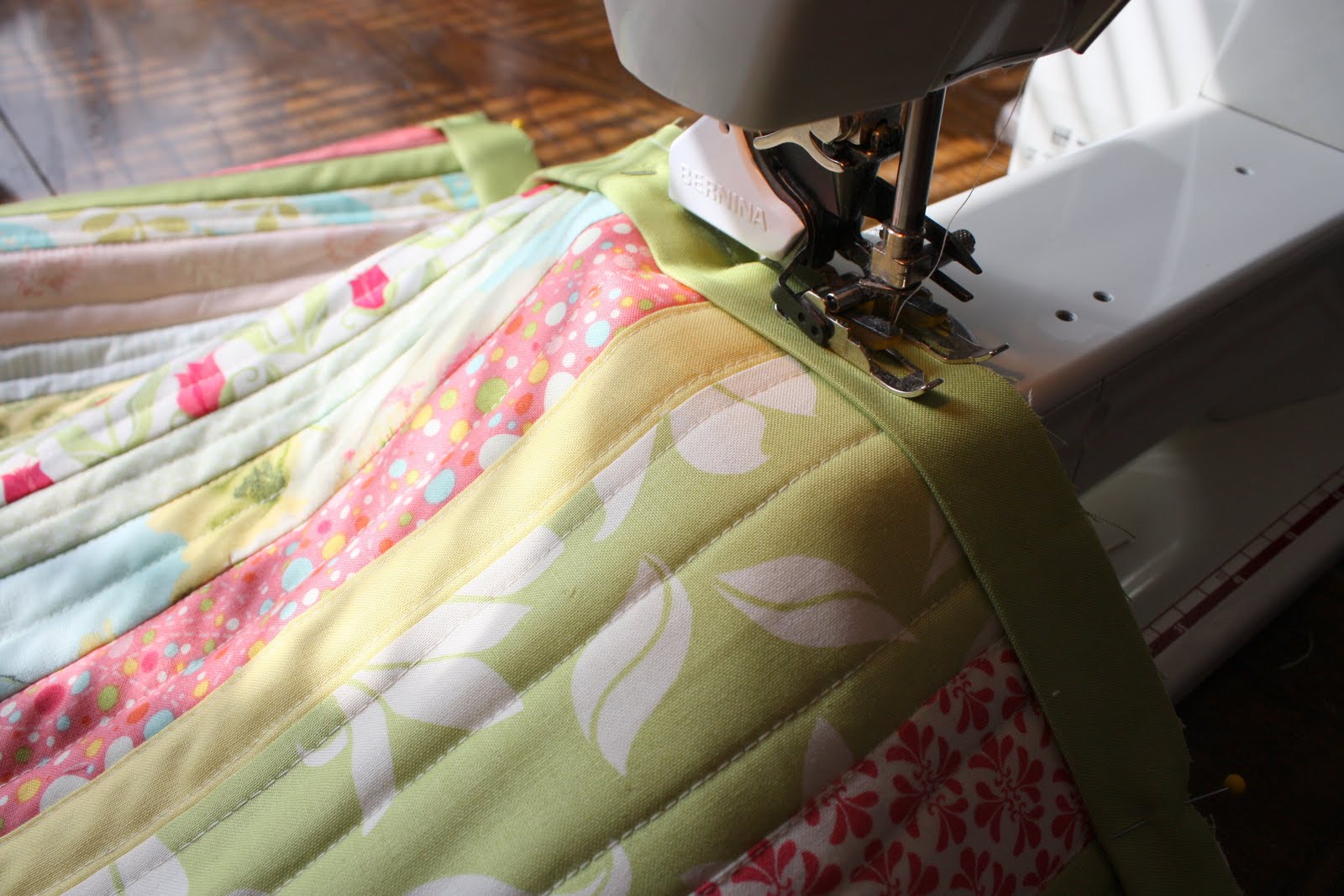 Easy DIY Quilted Table Runner | Tutorial | Diary of a Quilter