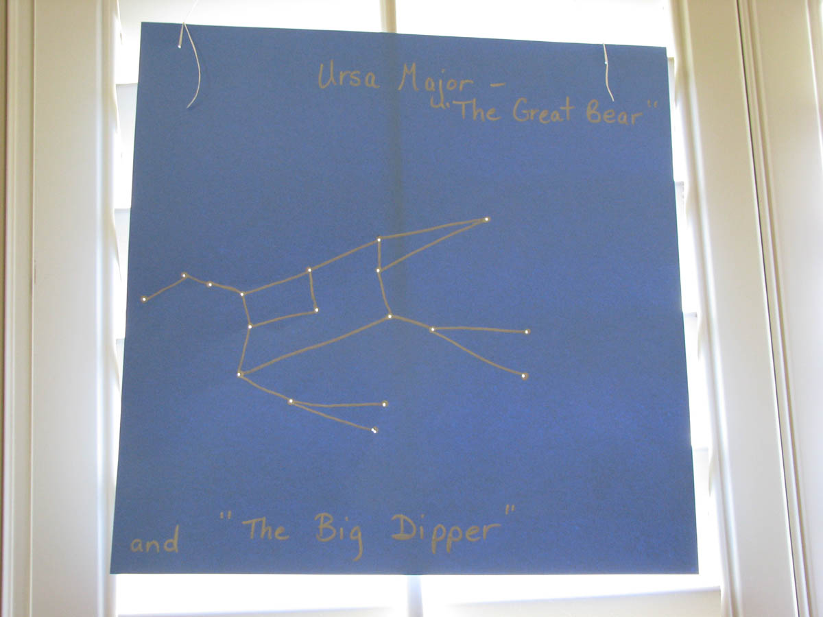 Homeschool Muse Mom: Constellations Kids Project