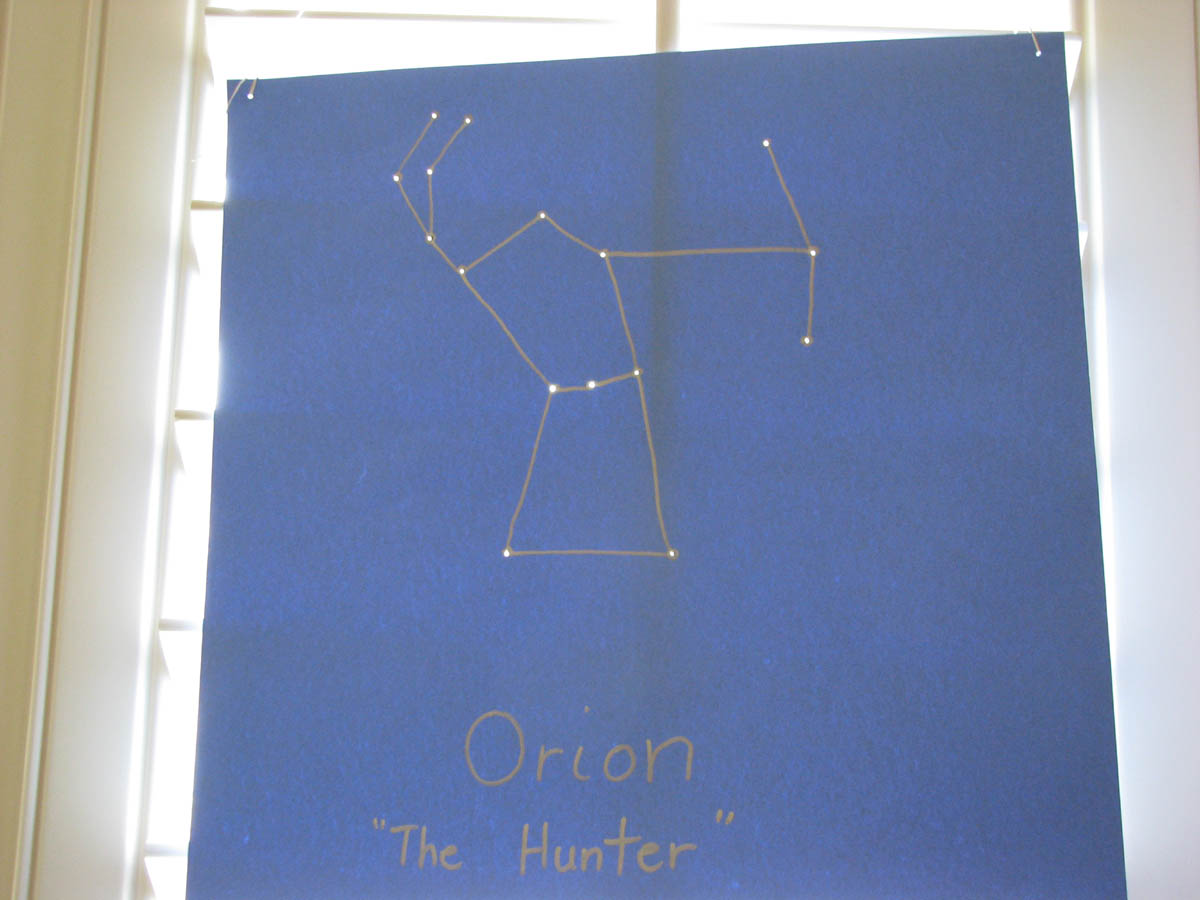 Homeschool Muse Mom: Constellations Kids Project