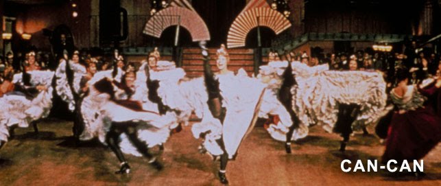 AS TERTÚLIAS...: "Can-Can" (1960): uma dança desenfreiadamente ...