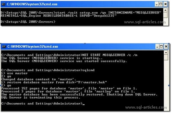 SQL SERVER DBA Restore System Databases sql-server-dba-restore-system-databases