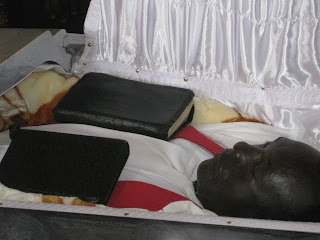 Benjamin's funeral