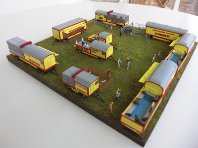 Circusmodellbau: Circus Huberti 1:87