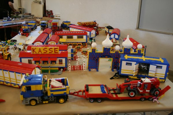 Circusmodellbau: Circus Lego