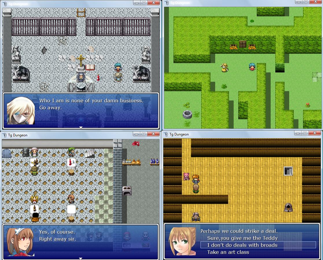 Feminizing TG Anime, Moe, and MC Captions: Update on 'Dungeon Escape'