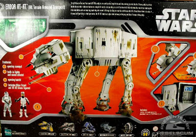 Weekly Action Review: # 45 : Star Wars, Endor AT-AT Walker w/ Biker ...