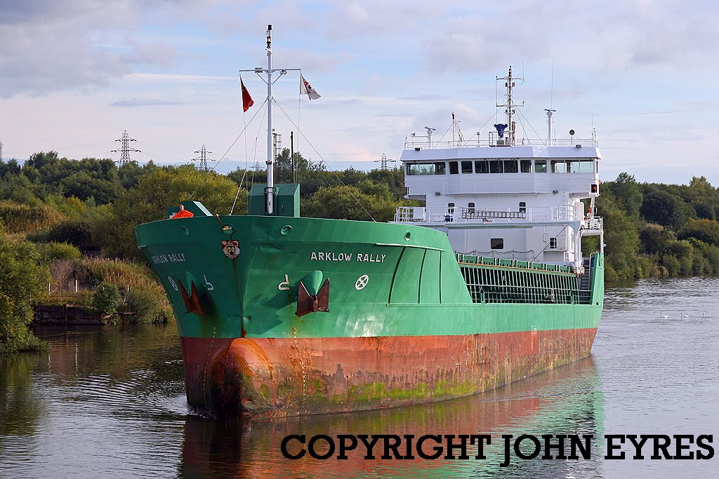 Arklow Shipping info: Arklow Rally inbound for Manchester 7/9/2010