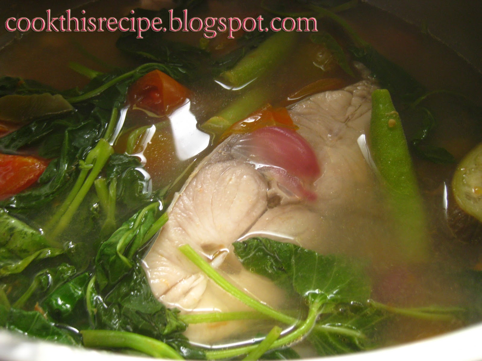 Cook this Recipe: Recipe: Sinigang na Tanigue