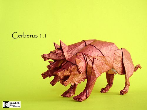Kade Chan Origami Blog 香港摺紙工作室 (日誌): Cerberus 1.1