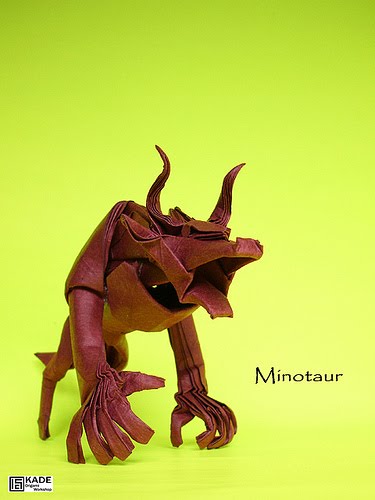 Kade Chan Origami Blog 香港摺紙工作室 (日誌): Minotaur