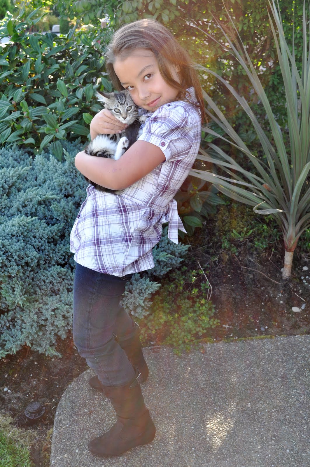 Stout Family Blog: First day of 4th grade for Kyla