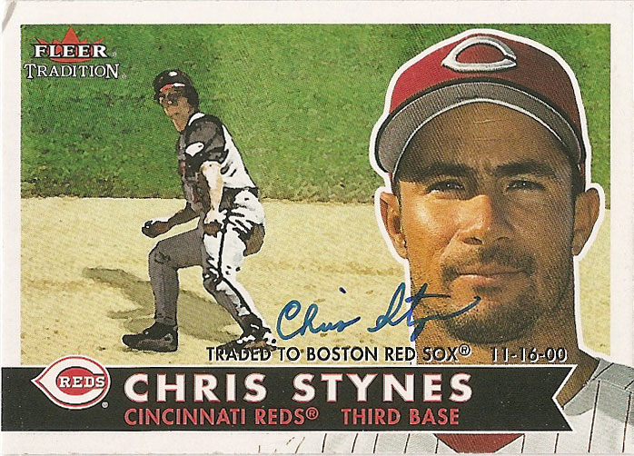 Auto-Matic for the People: 2000 Fleer Tradition Chris Stynes