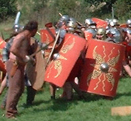 JAMIE'S EMPIRE: roman legions prepare for battle