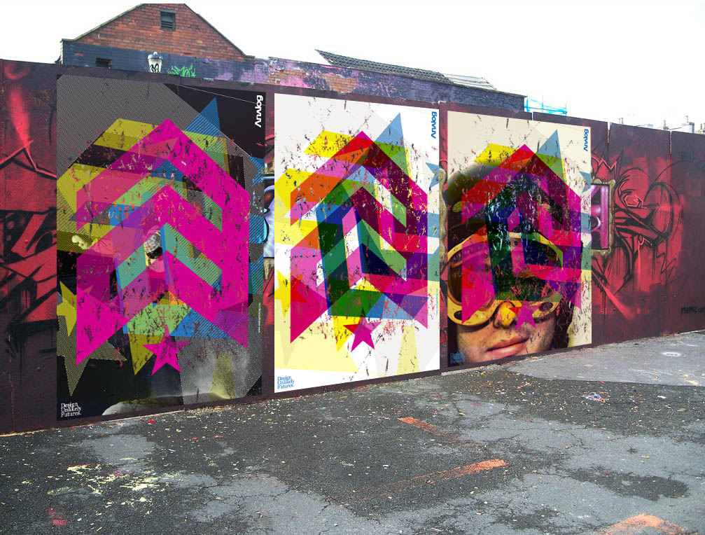 Boldover, Graphic Design: Analog Posters