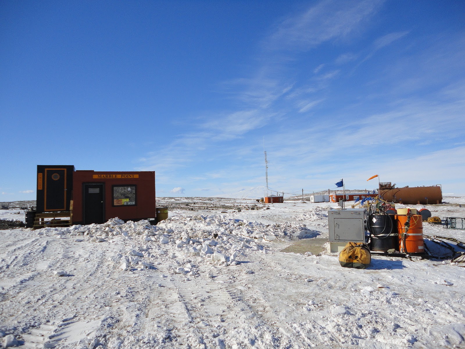 Aurora Australis: Aaron's return from Marble Point