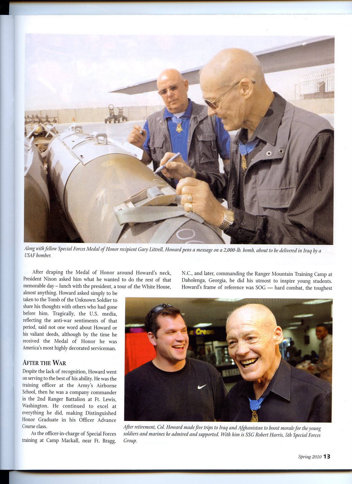 MACV-SOG / Special Operation Group: Colonel Robert L. Howard MOH / The Drop