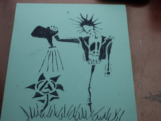 ska-punk: Para quien quiera hacer un stencil
