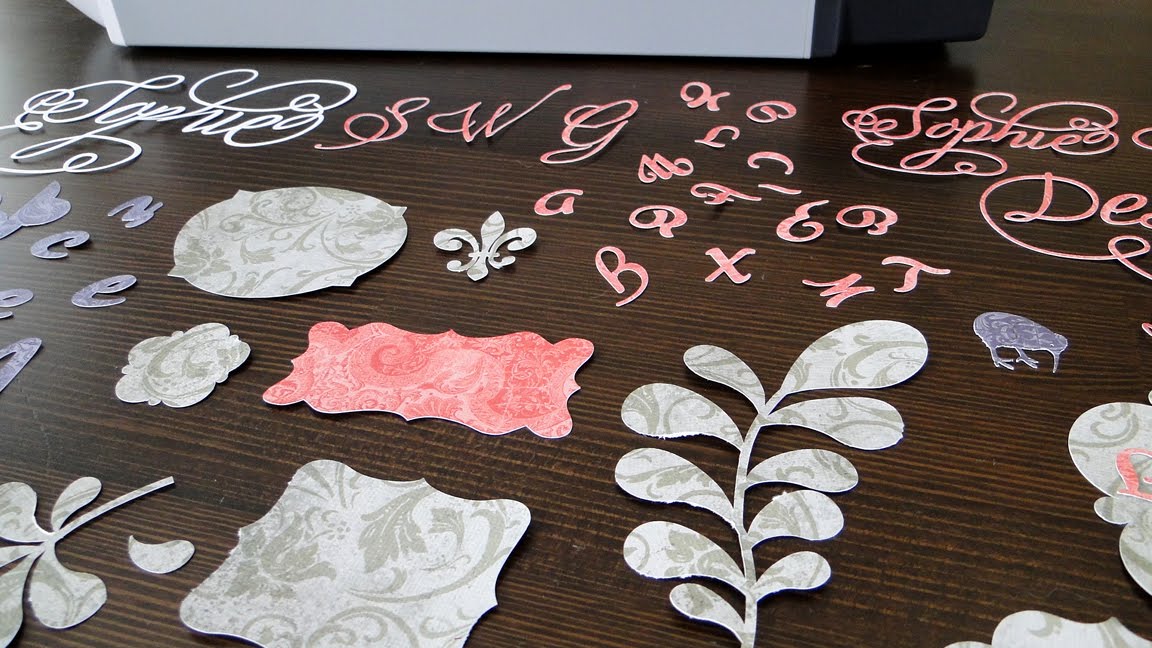 Sophie Gallo Design Blog: Fun times with Silhouette machine