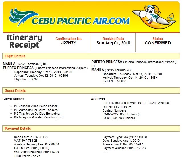 Jhay's Corner: October 2010