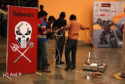Windy Skies: Robowars at IIT Mumbai Techfest, 2010