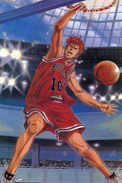Personajes de Anime: Hanamichi Sakuragi