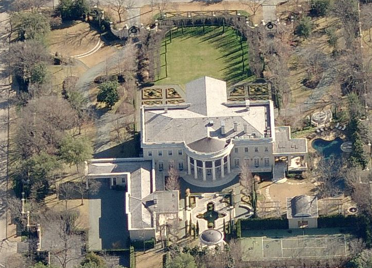 Home Design Luxury: Dallas' Own White House - The Oats Mansion on ...