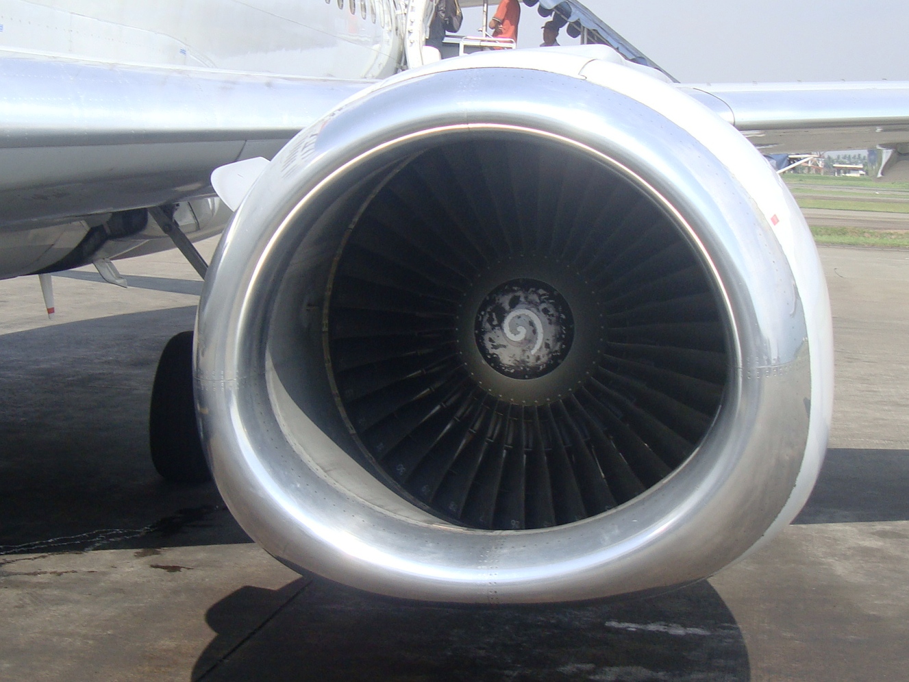 Sahat Simarmata Daily Photo: Mesin Jet Boeing 737-300