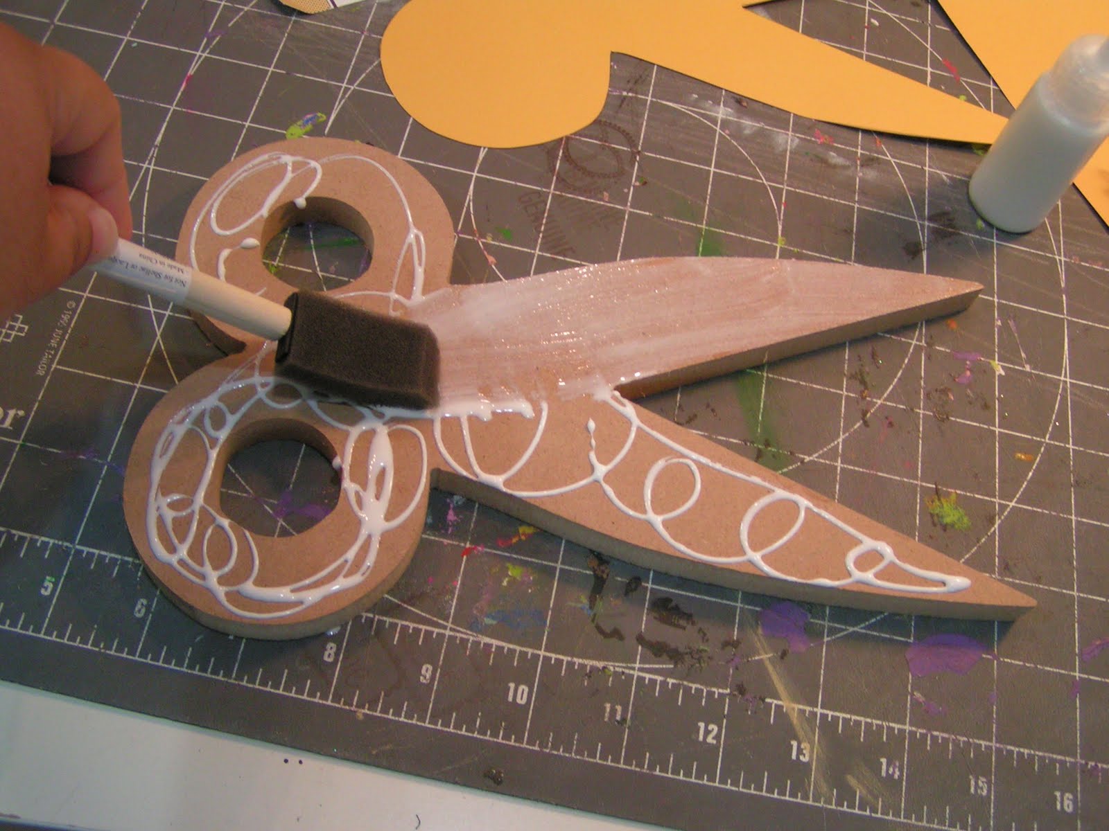 Working With Wood - Hydrangea Hippo by Jennifer Priest