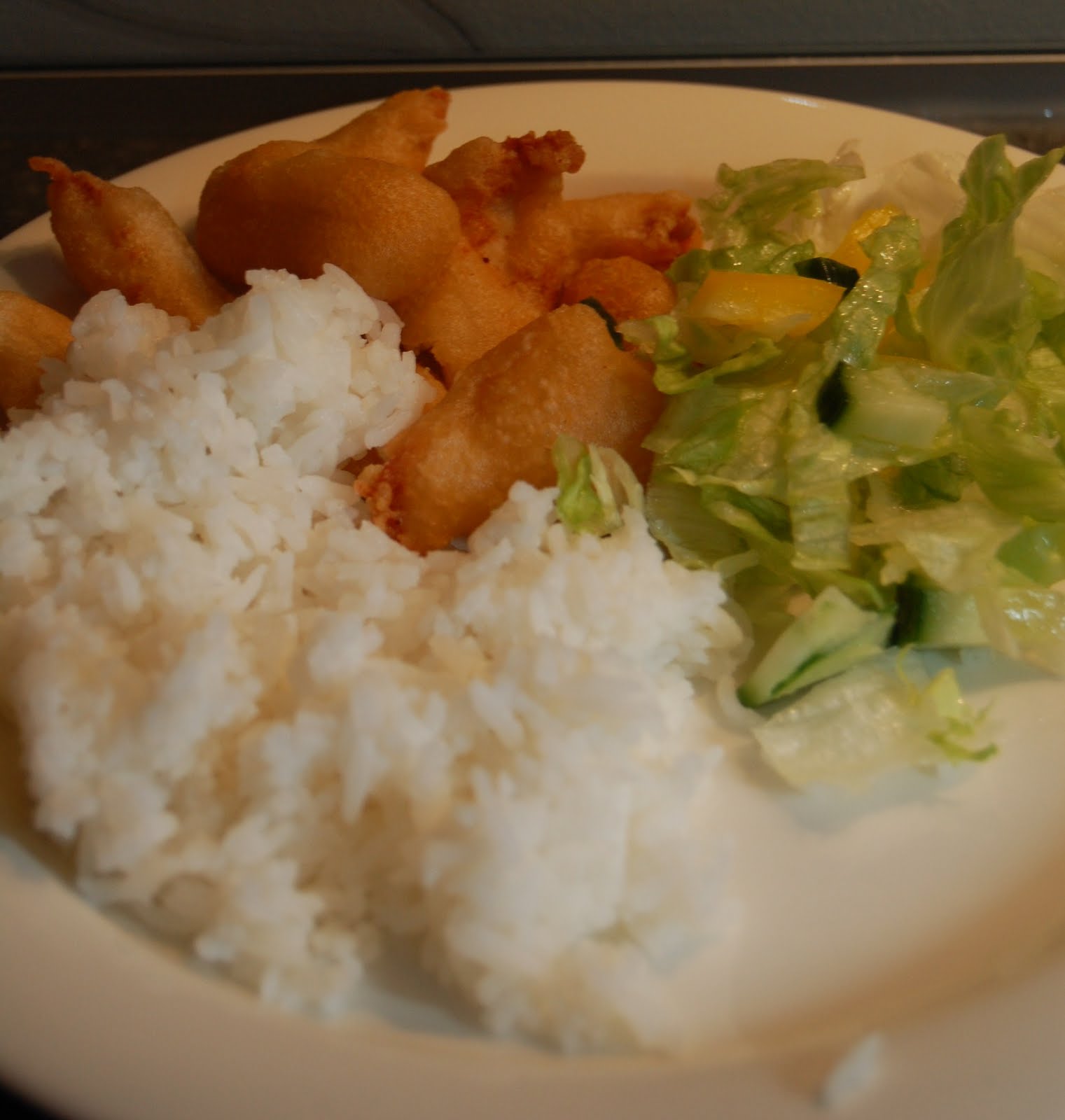 Tinky's kakblogg!: Friterad Kyckling