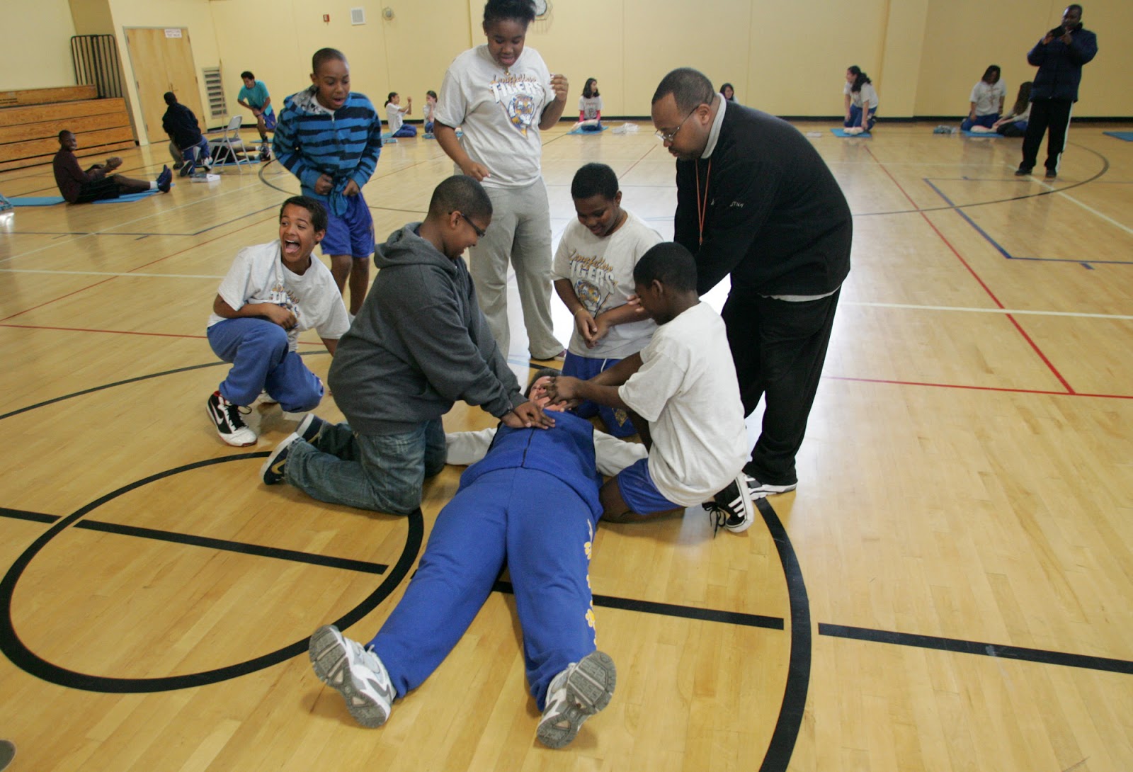 Story By Doug Oakley: CPR Training for Berkeley Middle School Students