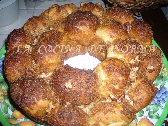 PAN DE MONO (MONKEY BREAD) - La Cocina de Norma