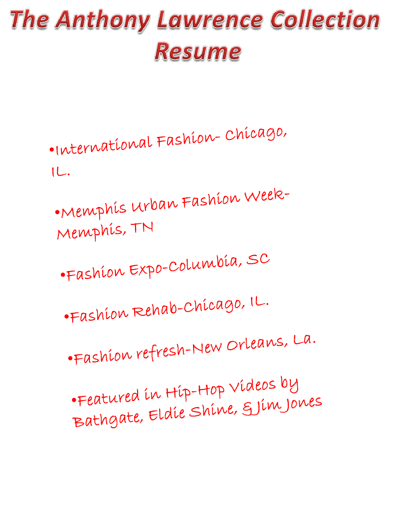 ModelsMondays: Designer Feature: Anthony Lawrence Collection by De'Fron