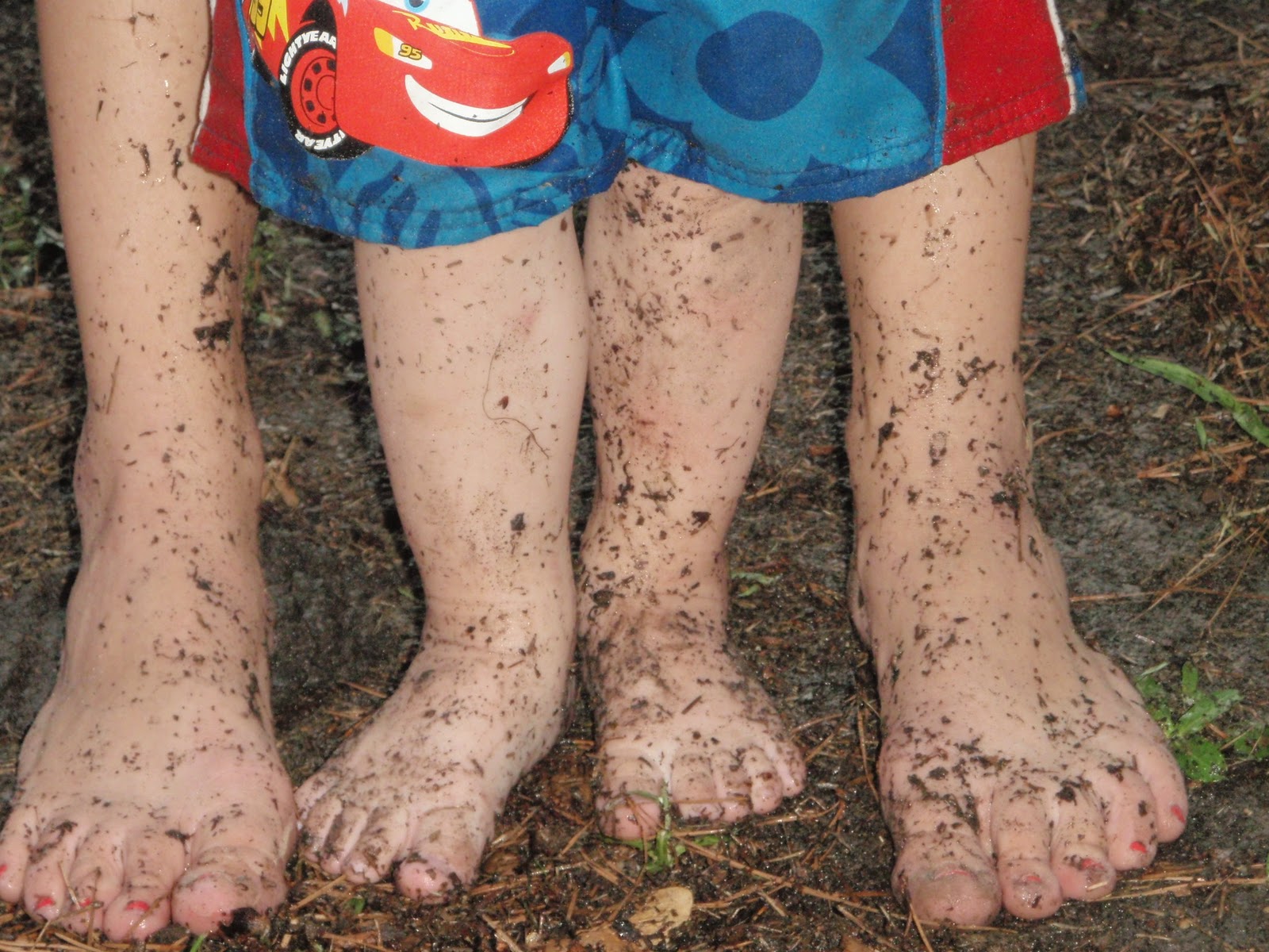 I'm the Auntie...: "Being barefoot liberates!" -Pat Green