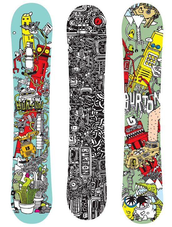 TGG 4M1 Graphic Design: Snowboard Design