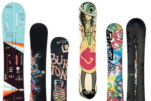 TGG 4M1 Graphic Design: Snowboard and Alpine Ski Design