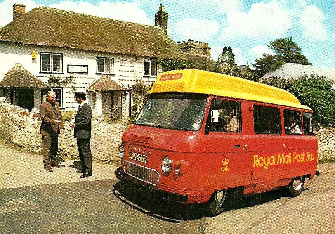 The traveler's drawer: The Honiton Royal Mail Post Bus at Dunkeswell ...