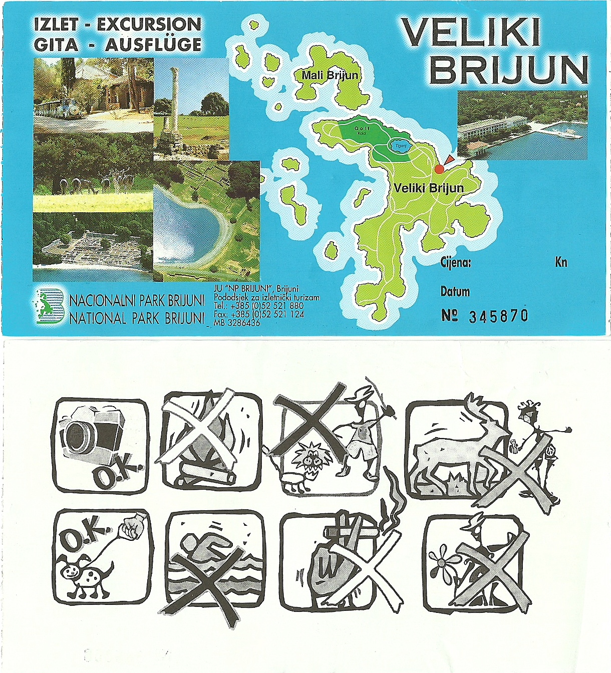 The traveler's drawer: VELIKI BRIJUN (Croatia). Nacionalni Park Brijuni ...