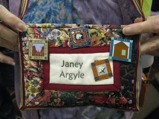 Quilting Blog - Cactus Needle Quilts, Fabric and More: Quilt Name Tag Ideas