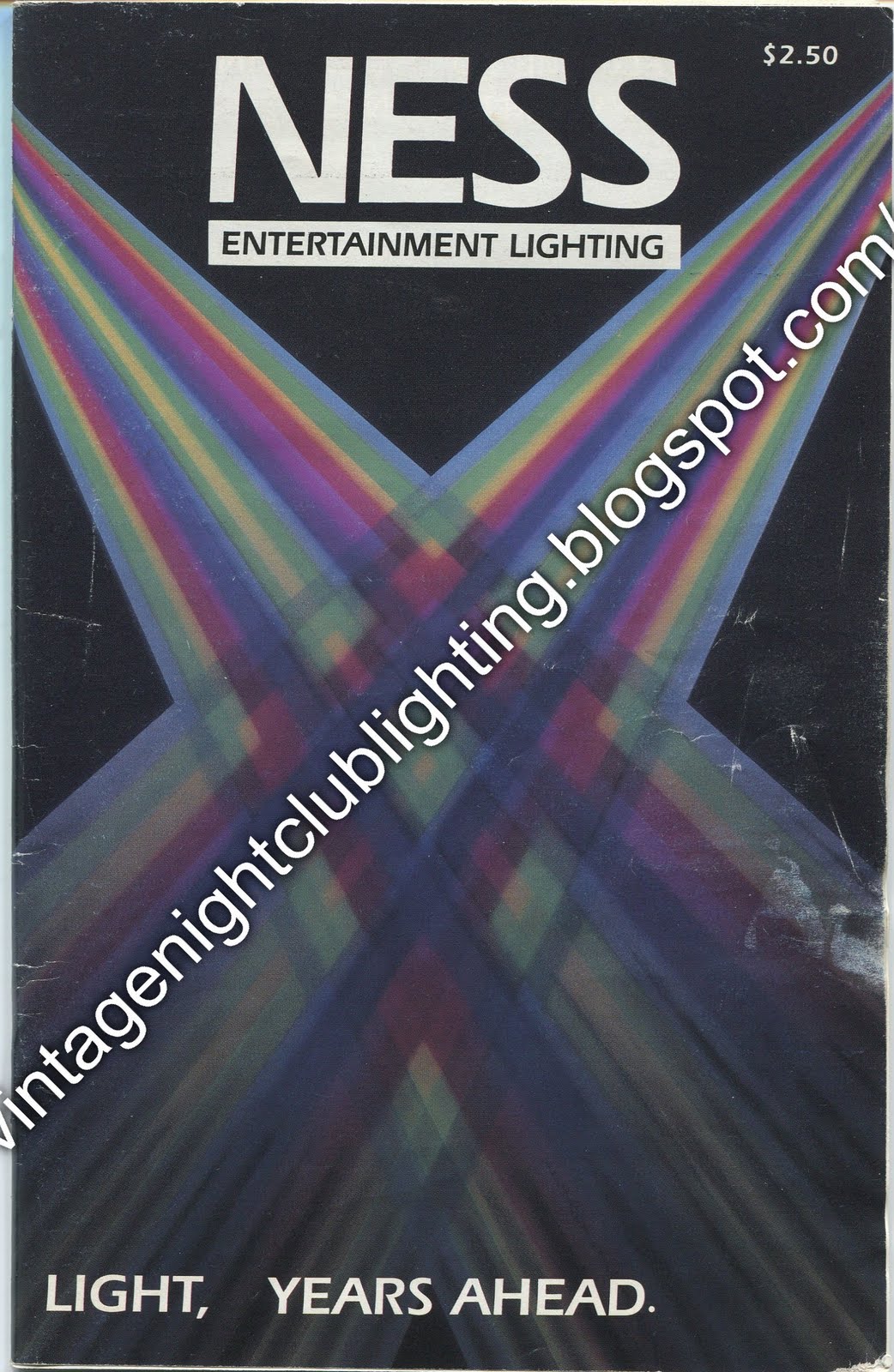 Vintage Night Club Lighting: NESS Catalogues