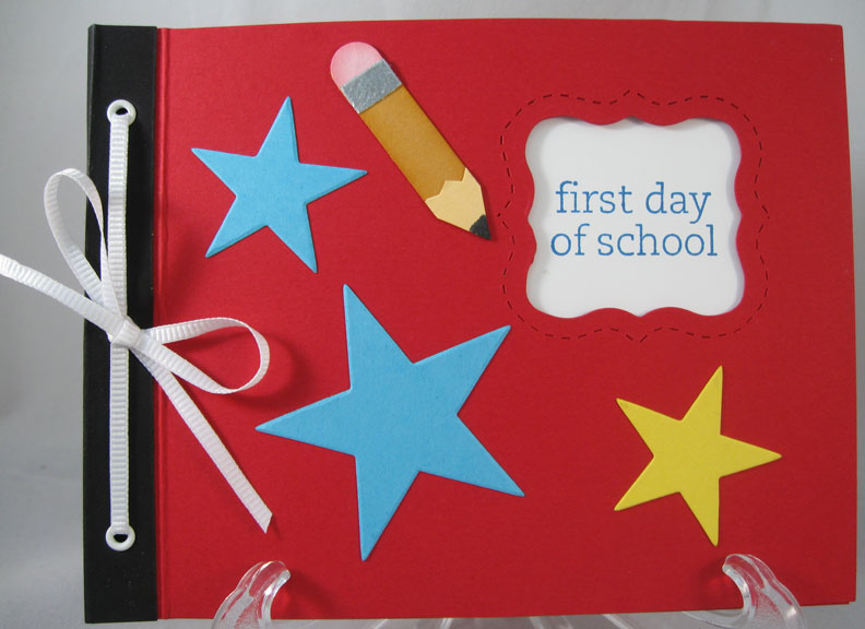Stampin' in the Country: First Day of School Mini Book