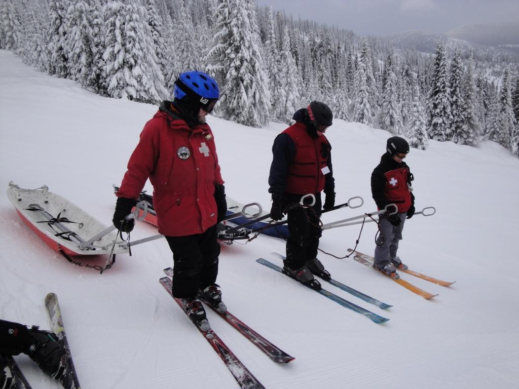 Loup Loup Ski Patrol: Toboggan Training: Pics and Reminder