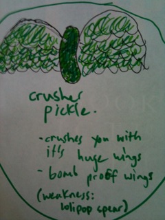 flying pickle world