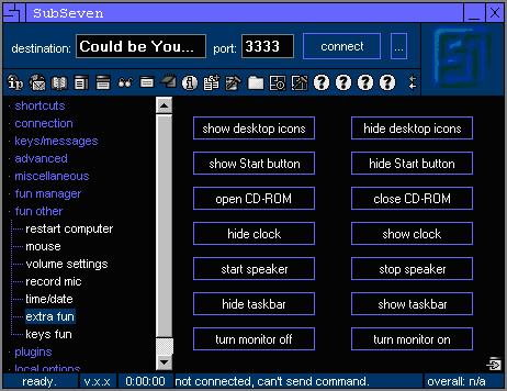 ihsan abdillah's blog: interception attack pada tools trojan (Subseven)