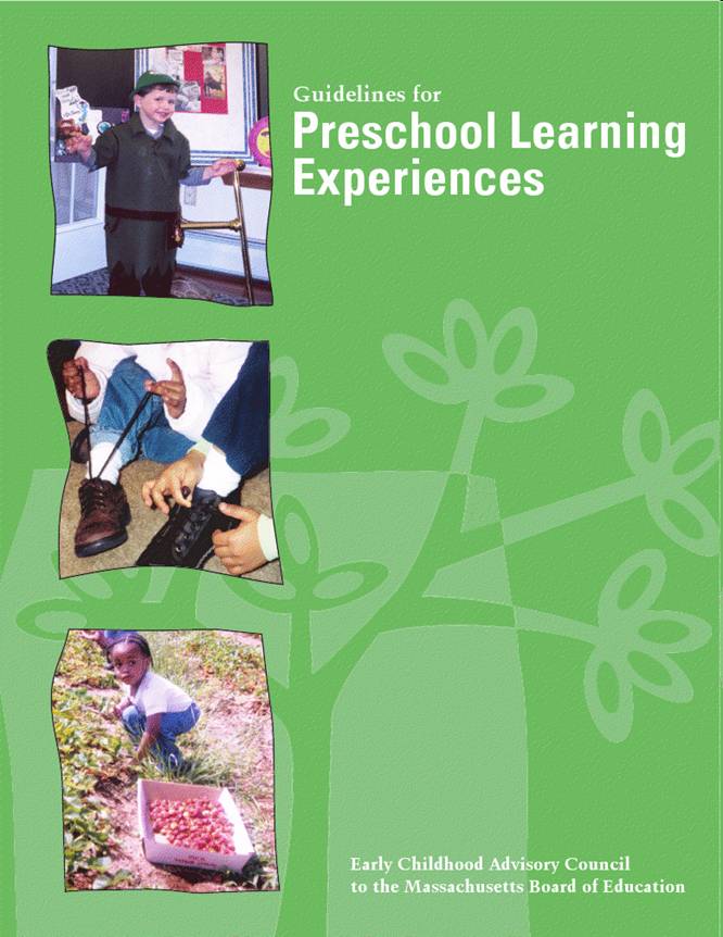 Guidelines Standards Training Guidelines For Preschool Learning Guidelines Standards Training Guidelines For Preschool Learning