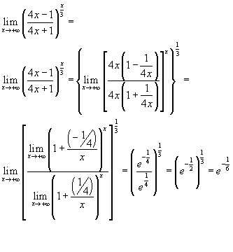 CALCULO PRONTO: Limite Exponencial