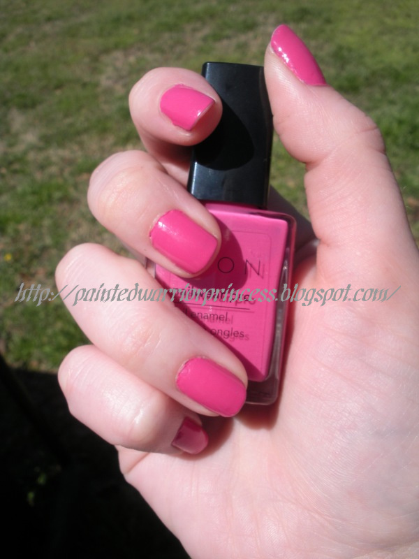 War Paint: Avon Viva Pink.