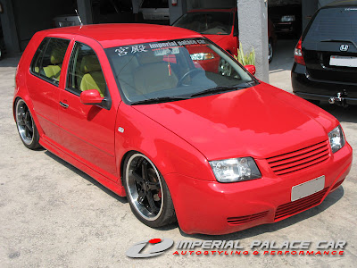 Tuning GTX: Golf com frente de bora!!!