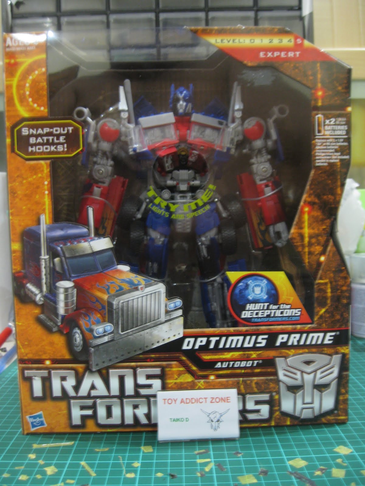 TOY ADDICT ZONE: TRANSFORMER : OPTIMUS PRIME LEVEL 5 PART 1